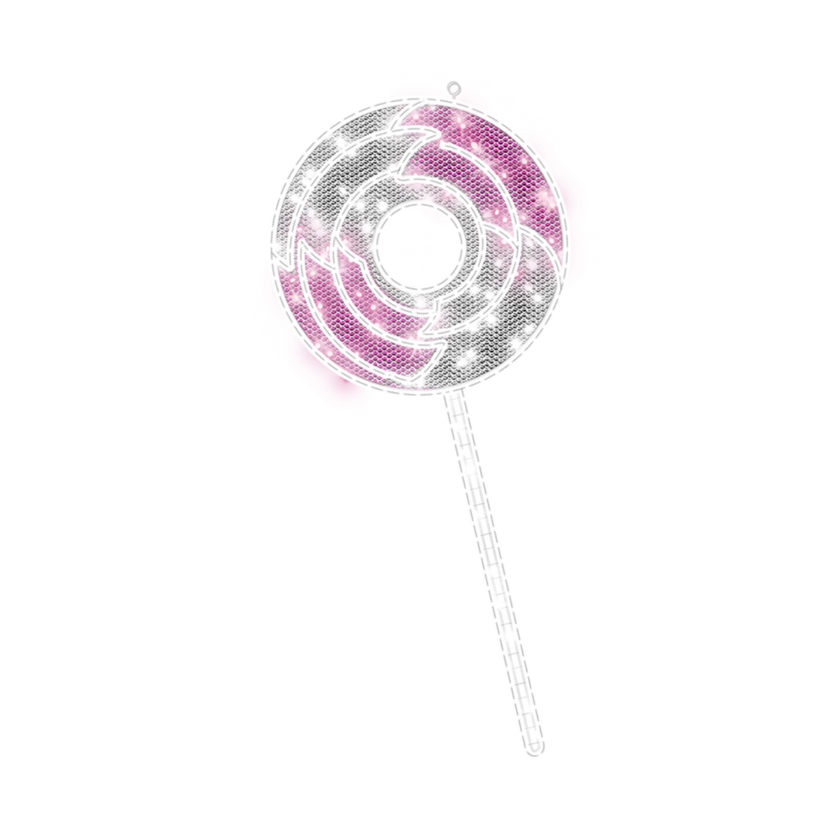 2D Pink Lollipop