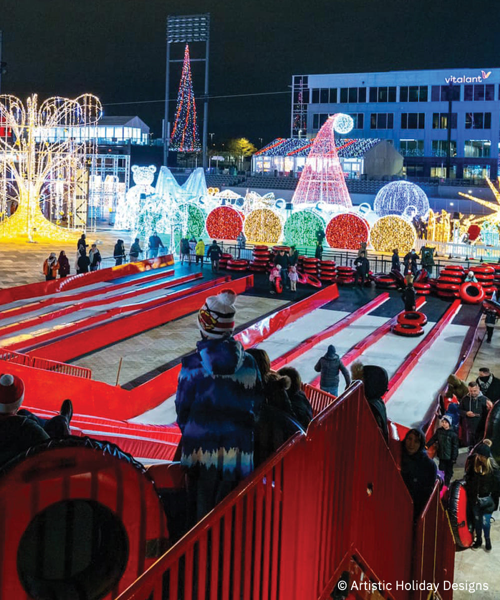 Ice Slide – Artistic Holiday Designs