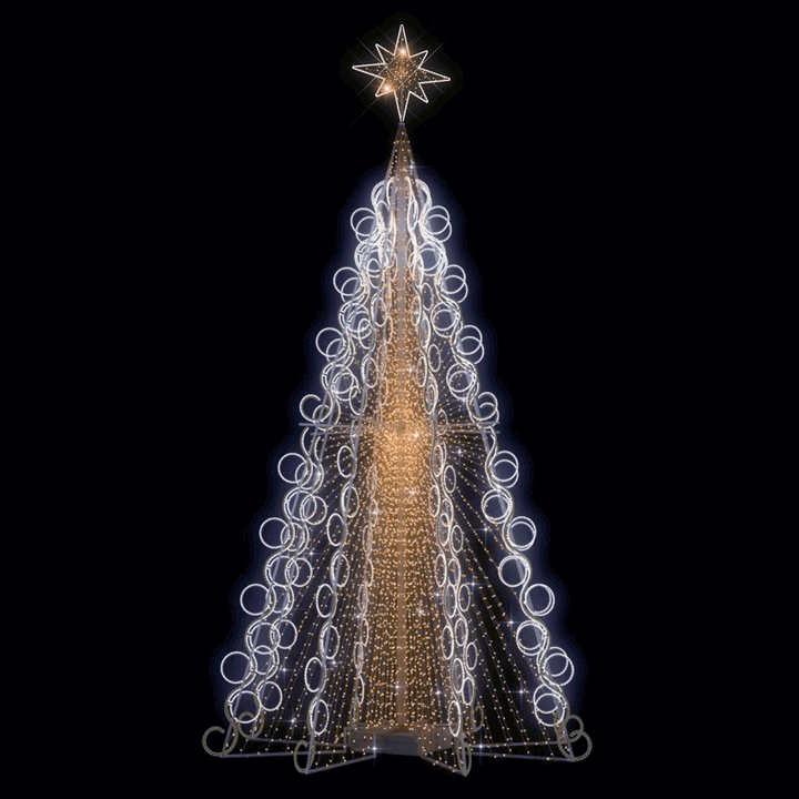 Perle Tree in Gold - 8 panels - 19.68ft