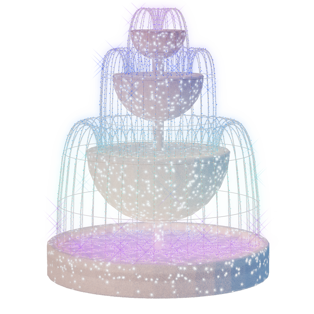 XL Infinity Fountain 19.6ft