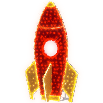 Rocket Photo Booth - 7.2ft