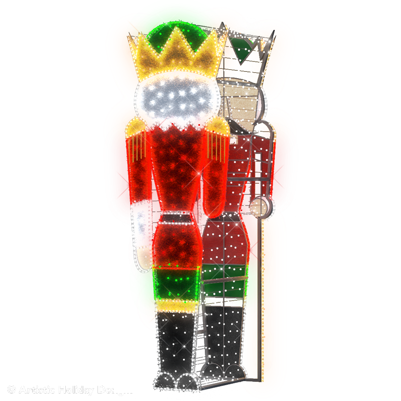2D/3D Nutcracker 8.5ft